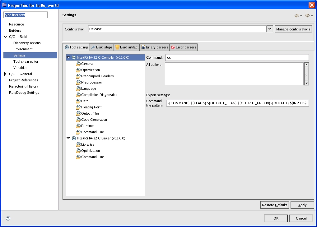 Intel c compiler optimization flags - txnimfa